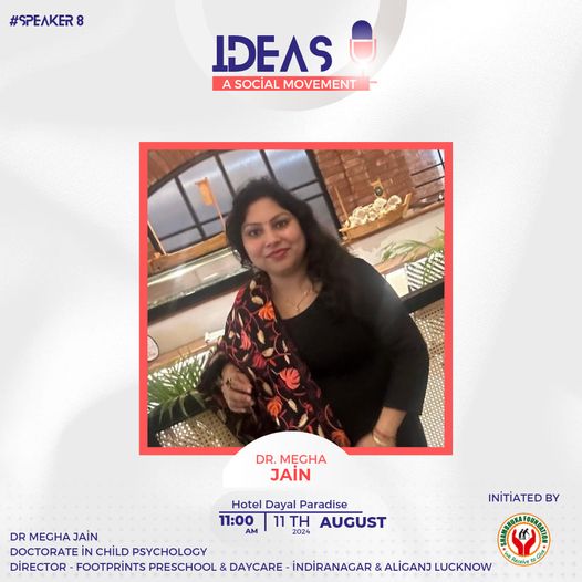 Dr. Megha Jain to Inspire at IDEAS Event - Ad Event Media